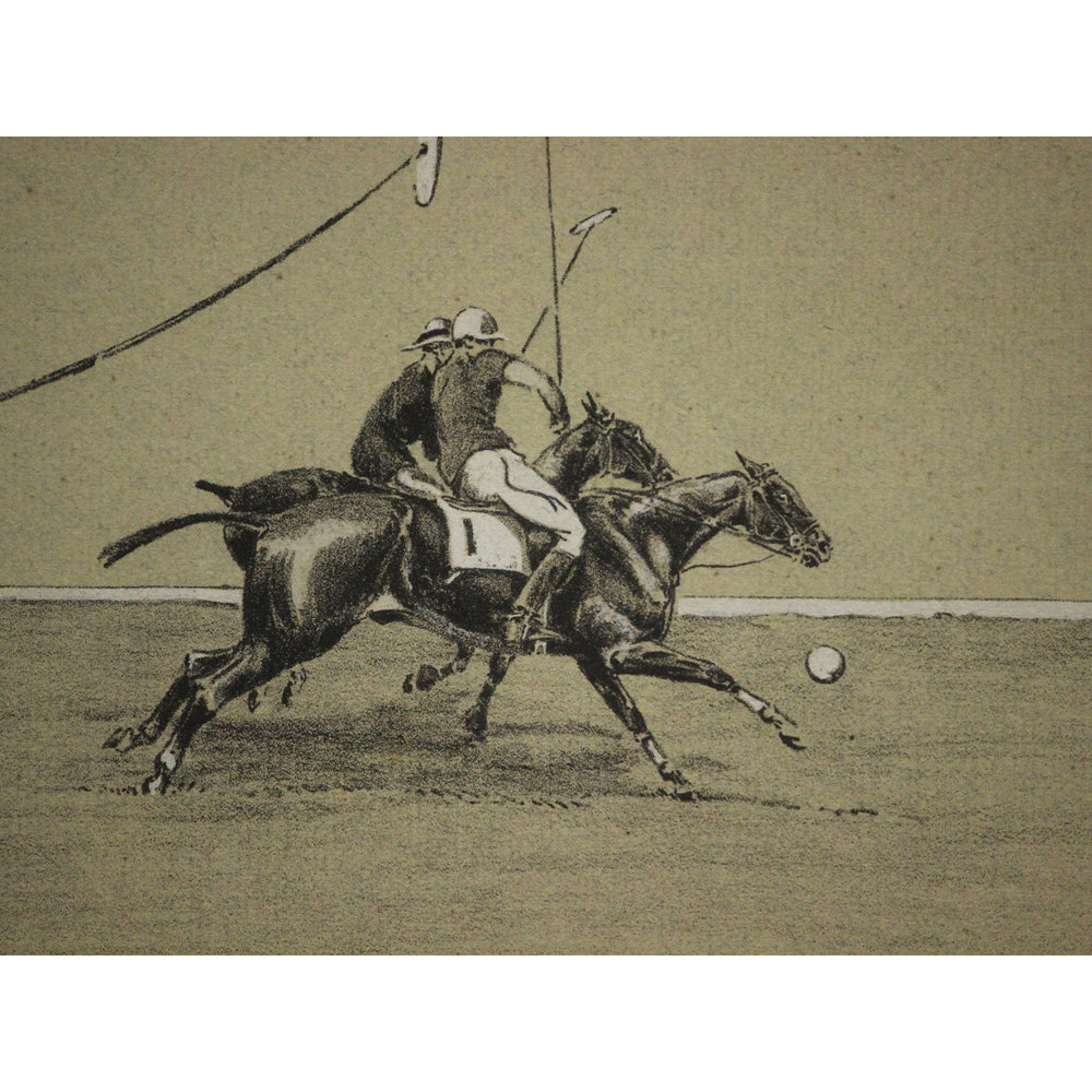 Edward King Polo Scene