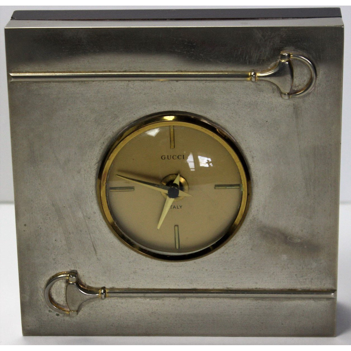 'Gucci c1970s Desk Clock"