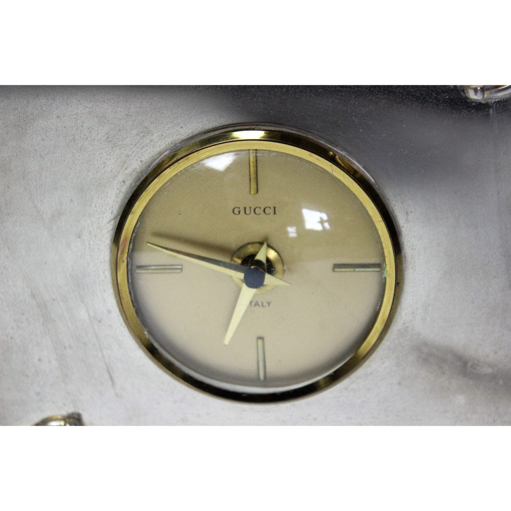 'Gucci c1970s Desk Clock"