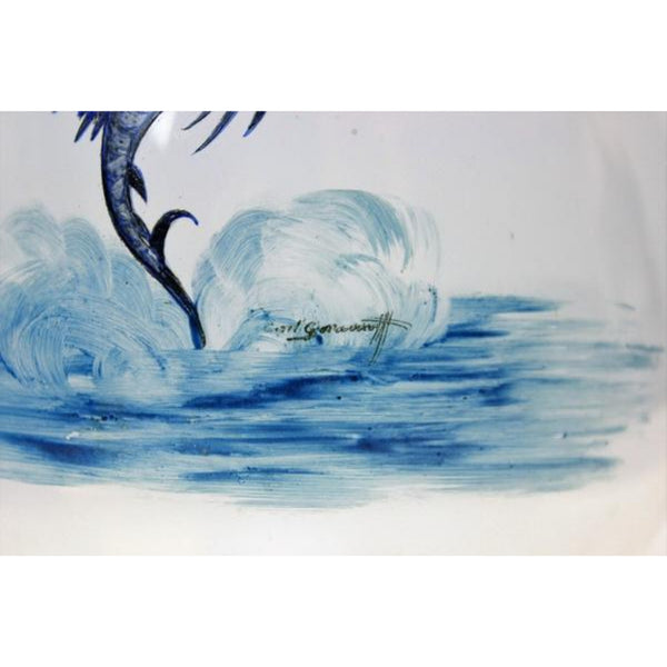 Abercrombie & Fitch x Cyril Gorainoff Hand-Painted Blue Marlin Balloon