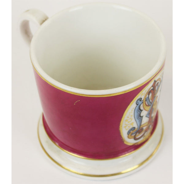 Monogrammed Shaving Mug