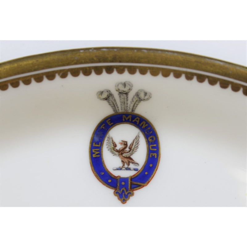 T. Goode & Co Armorial Spode Copeland's Crescent Plate c.1904-1920