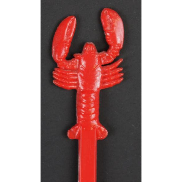 "Fisherman's Cove Red Lobster Swizzle Stick"