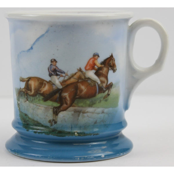 'Steeplechase Porcelain Shaving Mug' (SOLD)