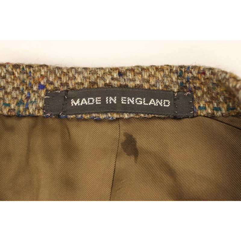 "H. Huntsman & Sons 11 Savile Row Barleycorn Donegal Tweed Windowpane