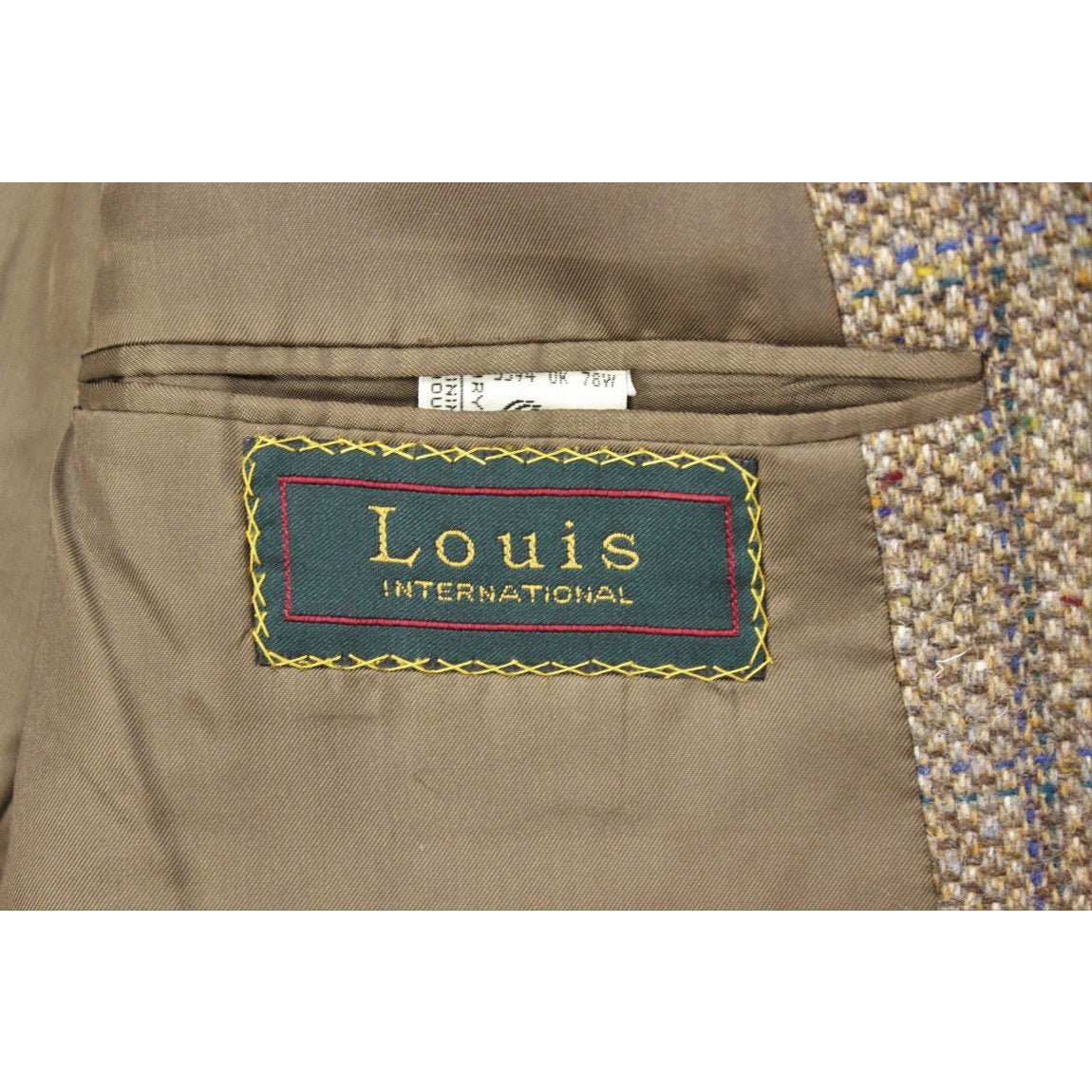 "H. Huntsman & Sons 11 Savile Row Barleycorn Donegal Tweed Windowpane