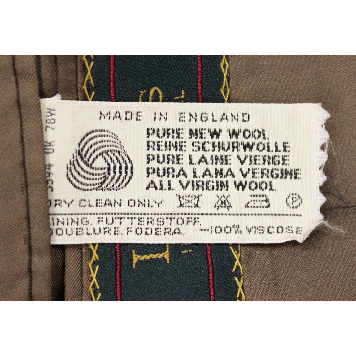 "H. Huntsman & Sons 11 Savile Row Barleycorn Donegal Tweed Windowpane