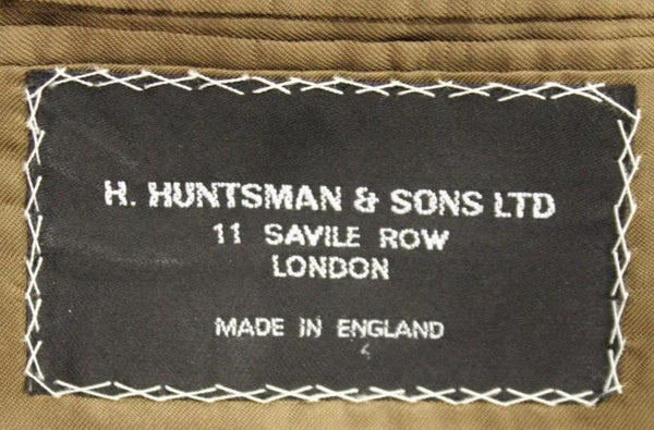 "H. Huntsman & Sons 11 Savile Row Barleycorn Donegal Tweed Windowpane