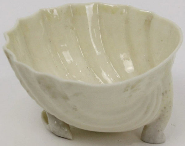 "Belleek Irish Creamware Tri-Shell Bowl"