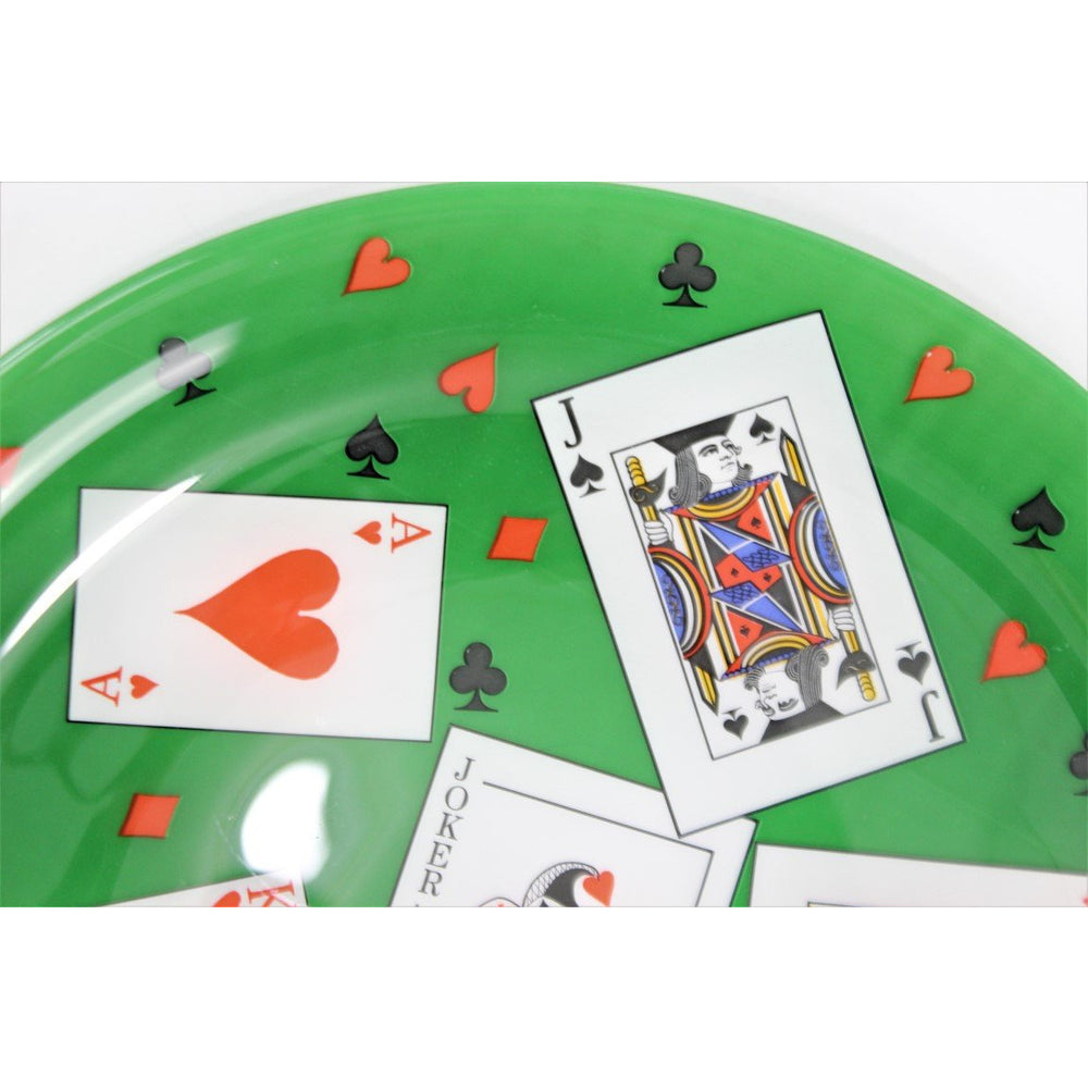 "Playing Cards Glass Tray" (SOLD)