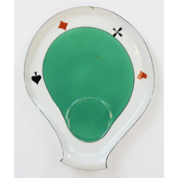 'Pair of 'Gaming Card' Dish/ Trays Made in Bavaria Germany'