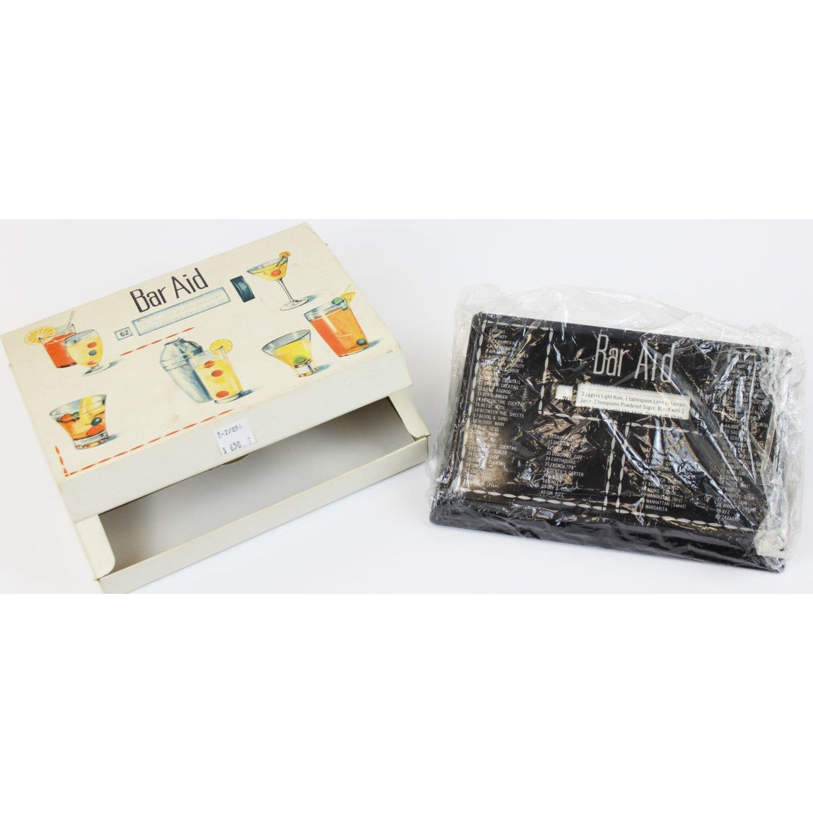 "Bar Aid Cocktail Recipes c1950s Rolodex" (New in Box!) (SOLD)