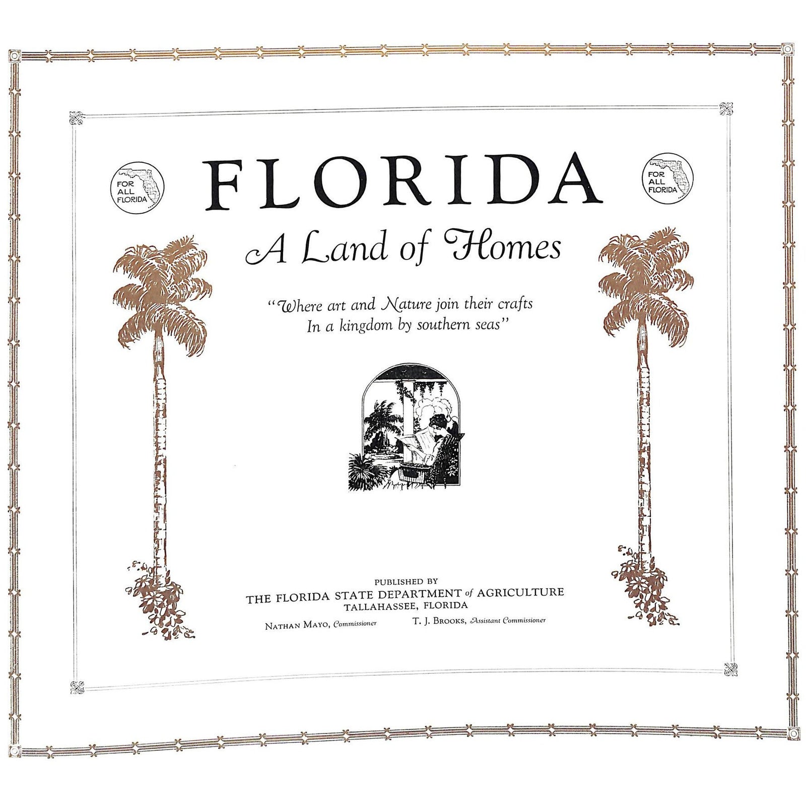"Florida: A Land Of Homes" (SOLD)