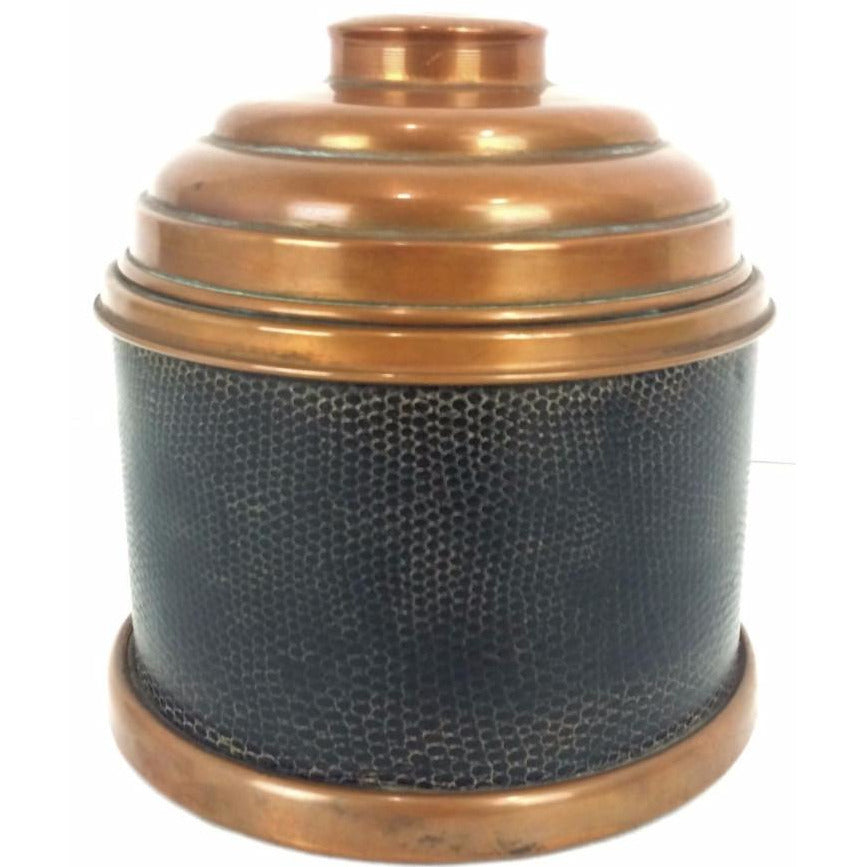 Rumidor Cedar-Lined Copper/ Leather Humidor