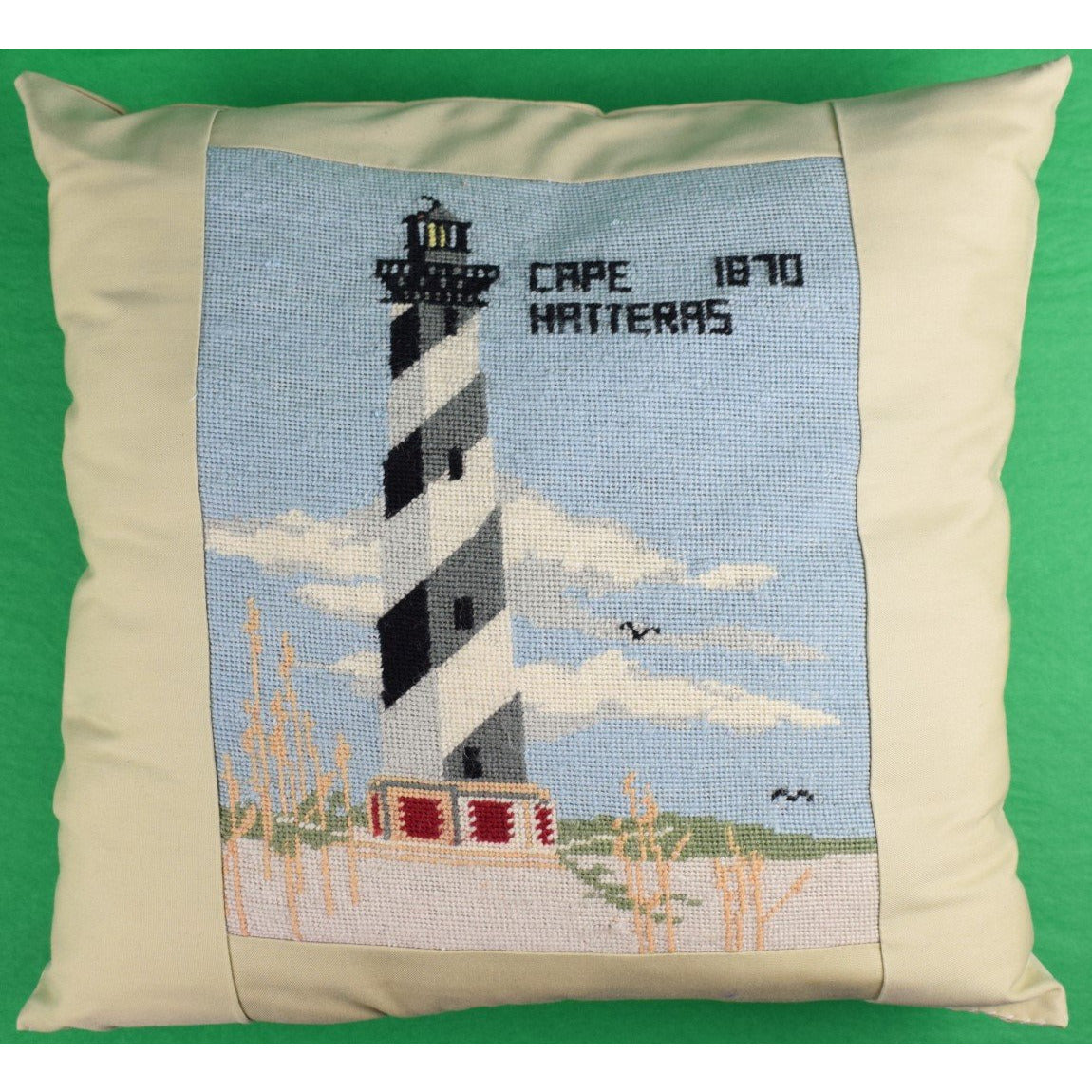 Pair x Lighthouse Custom Needlepoint Pillows