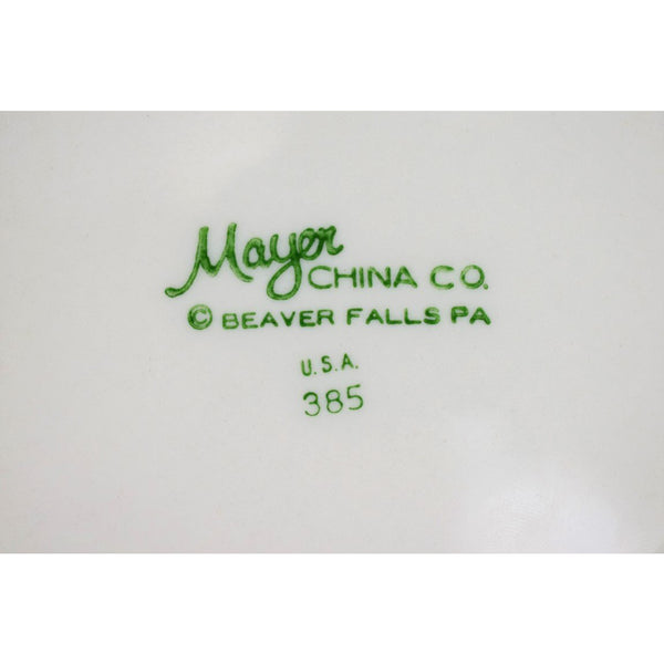 "The Union Club of The City of New York Mayer China Salad Plate" (SOLD