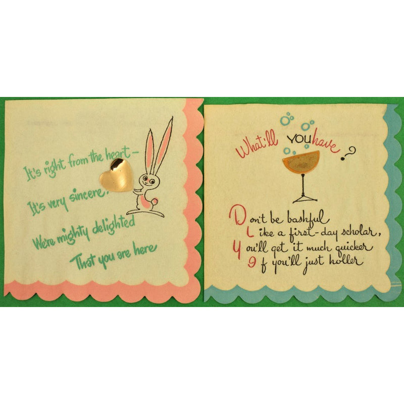 24 Cocktail Napkins (New In Box)