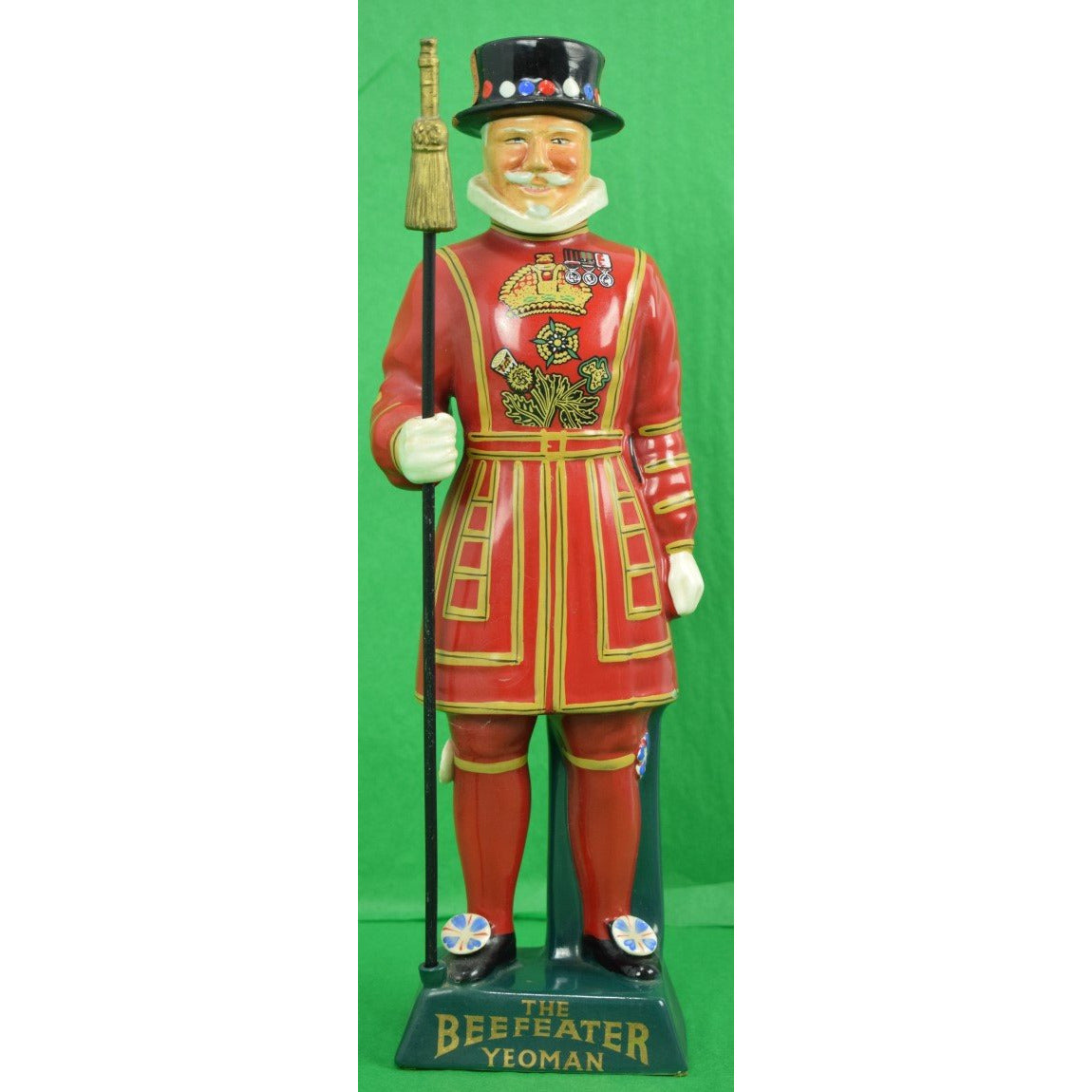 "London Beefeater Yeoman Ceramic Carlton Ware Decanter" (SOLD)