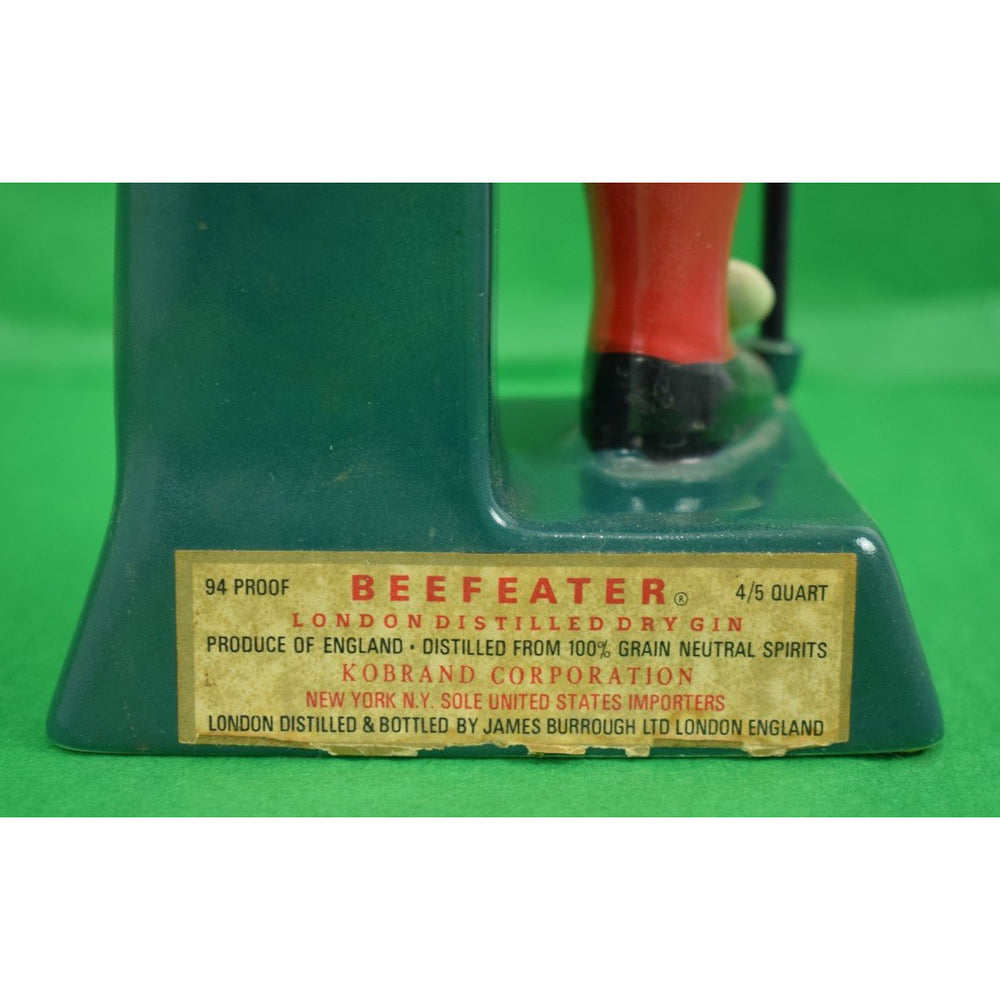 "London Beefeater Yeoman Ceramic Carlton Ware Decanter" (SOLD)