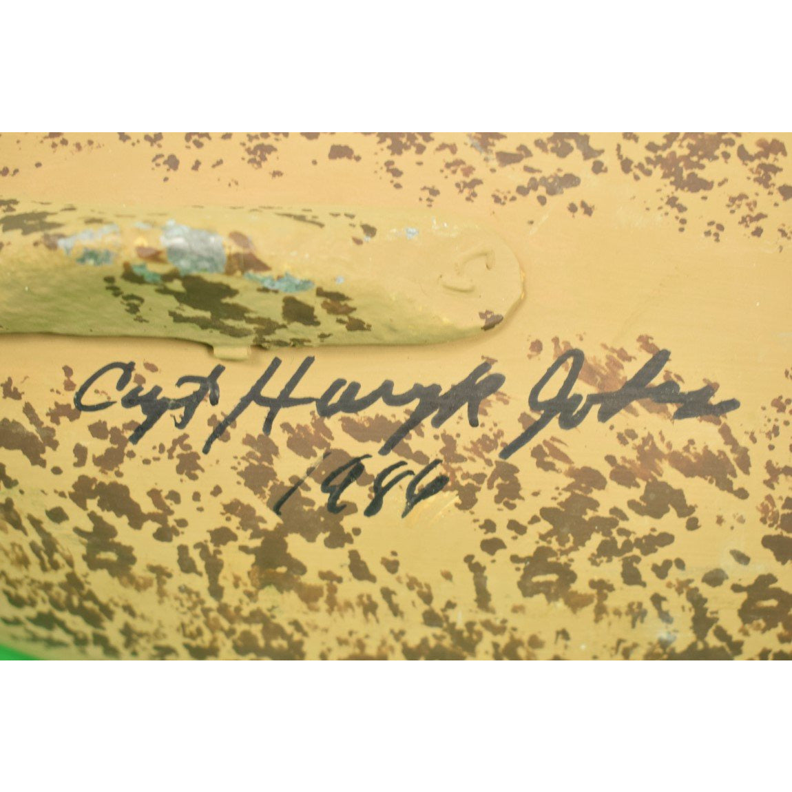 Capt Harry Jobes c1986 Hand-Carved Hen Mallard Decoy