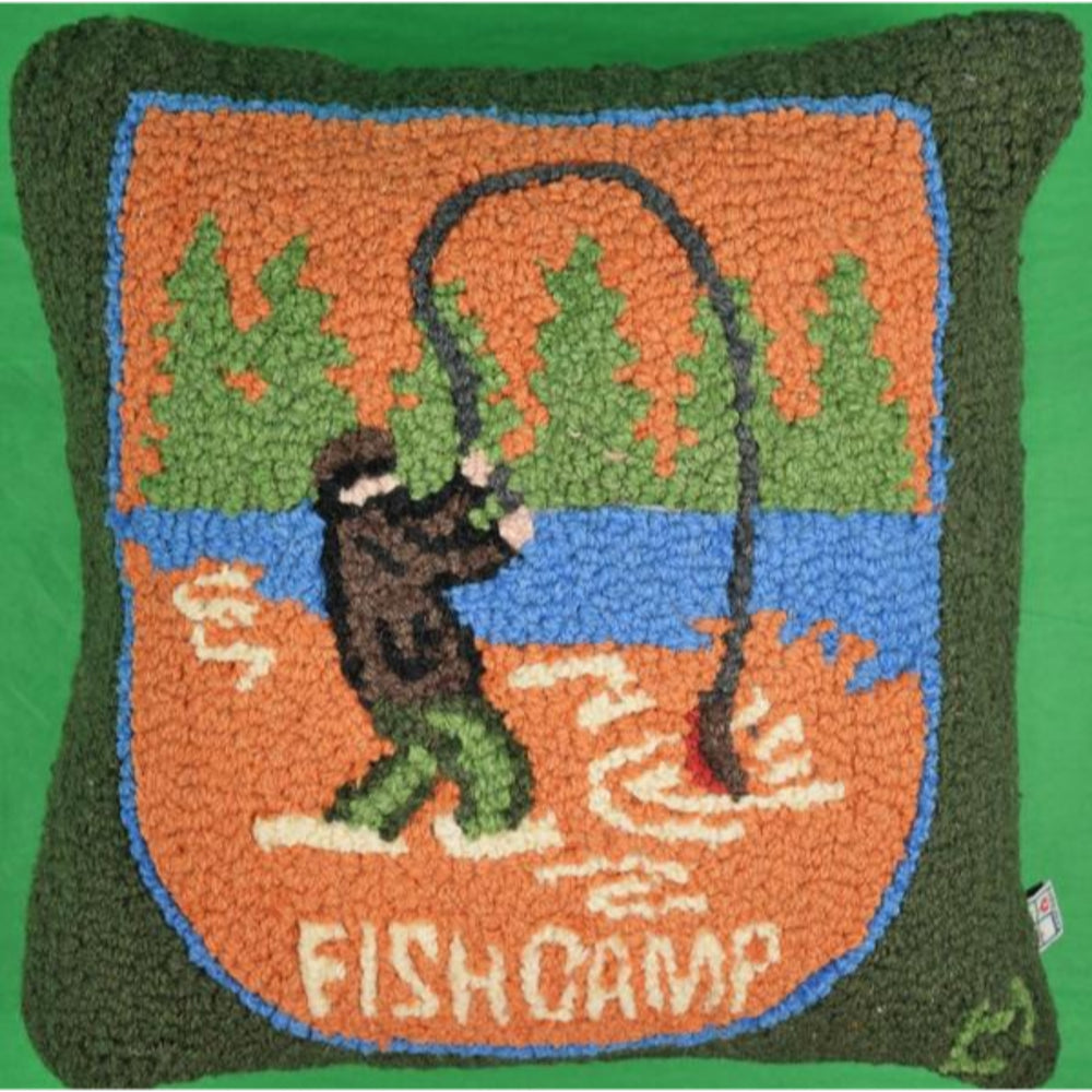 "Fish Camp Pillow"