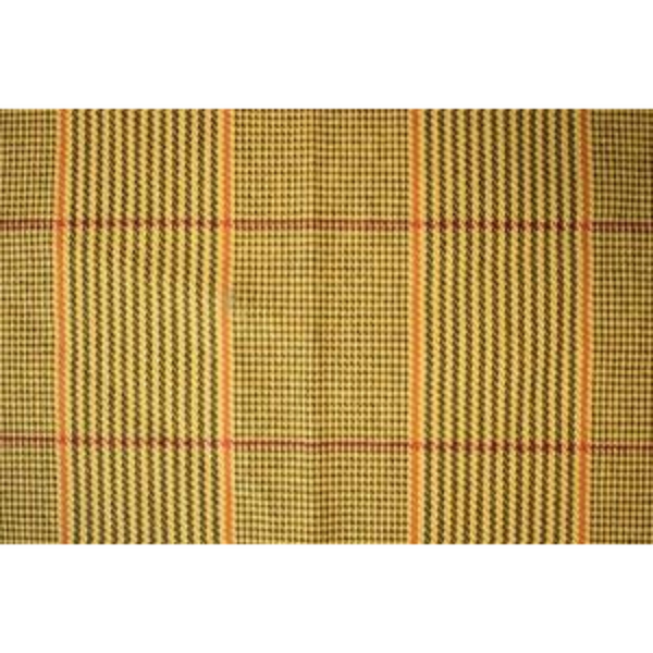 'Russell Plaid Wool Pocket Sq'