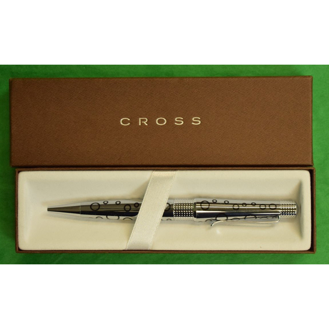 Cross Polished Chrome Ballpoint Pen (New In Box)