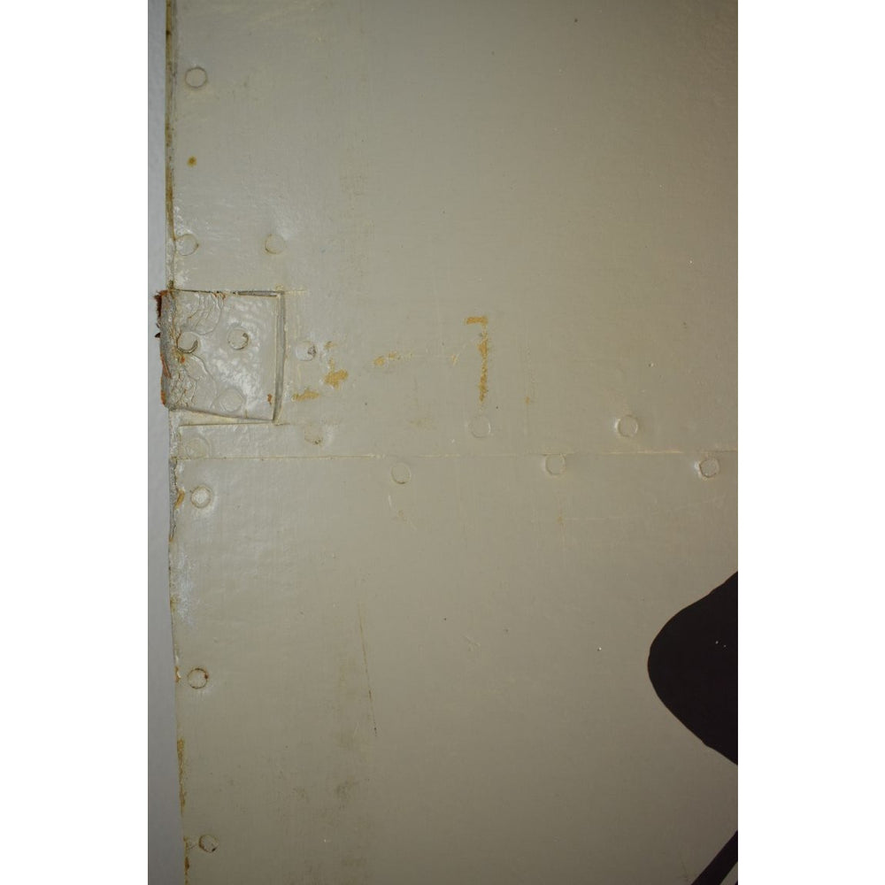 "Pair x Hand-Painted Palm Tree Reversing To Pink Bunny Top Hat Panels"