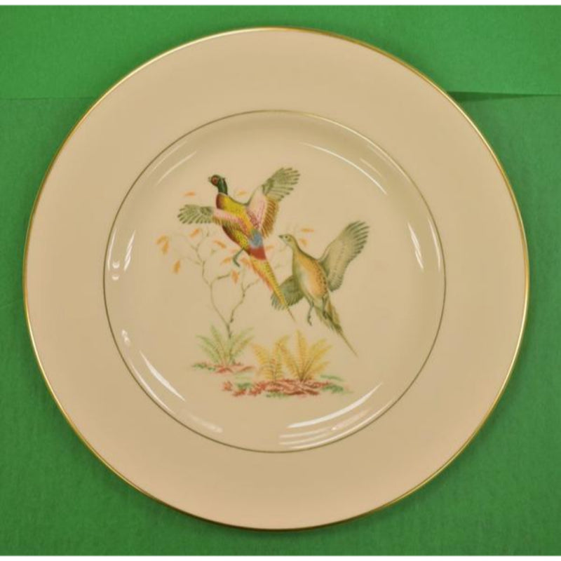 "Set x 12 Pickard China Gamebird Plates For Abercrombie & Fitch" (SOLD