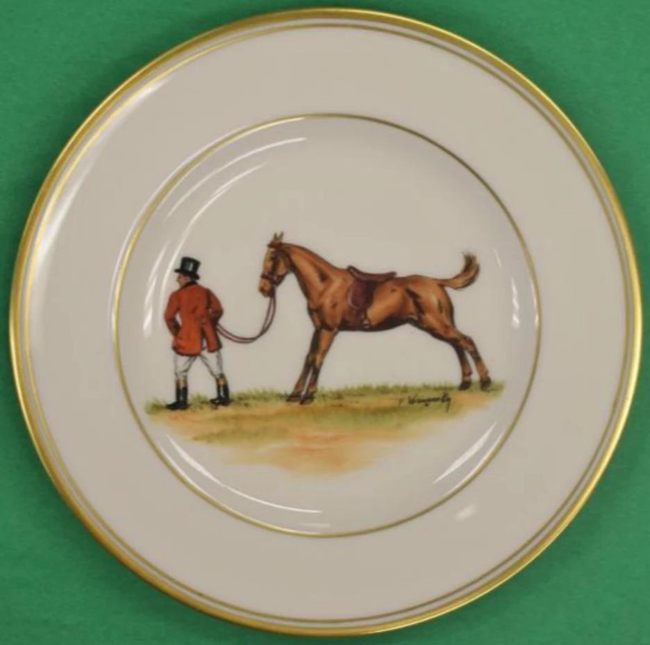 "Frank Vosmansky for Abercrombie & Fitch M.F.H. Huntsman Plate"