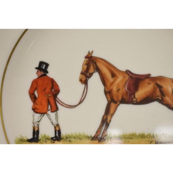 "Frank Vosmansky for Abercrombie & Fitch M.F.H. Huntsman Plate"