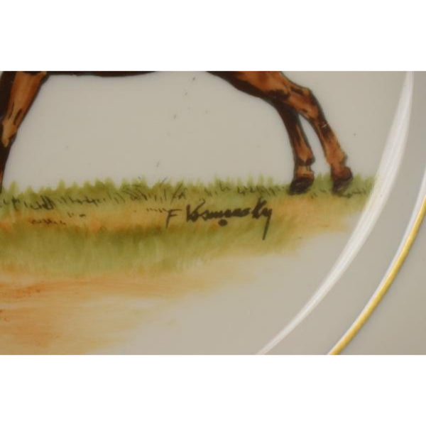 "Frank Vosmansky for Abercrombie & Fitch M.F.H. Huntsman Plate"