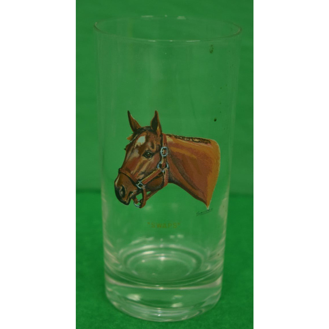'Set of 8 Sintzenich Highball c.1950's Racehorse Glasses' (SOLD)