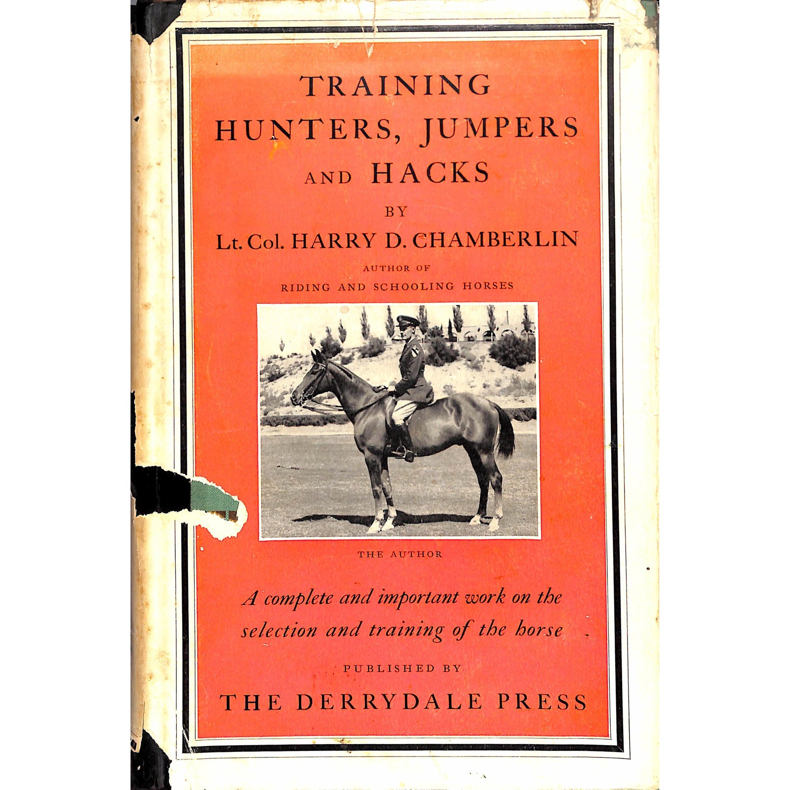 "Training Hunters, Jumpers and Hacks" 1937 CHAMBERLAIN, Harry D.