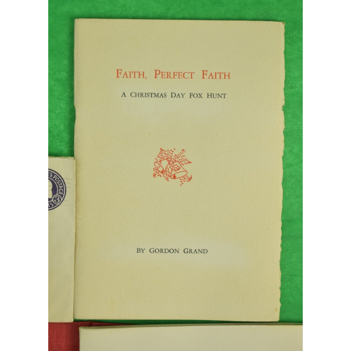 "Christmas Stories 5 Equestrian Millbrook, NY Booklets/ Letters" 1939-