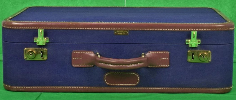 "T Anthony Purple Canvas Suitcase" (SOLD)