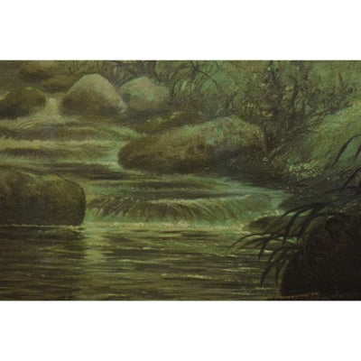 Authorized Orvis Dealer Leaping Trout Color-Plate by S.A Kilbourne 187