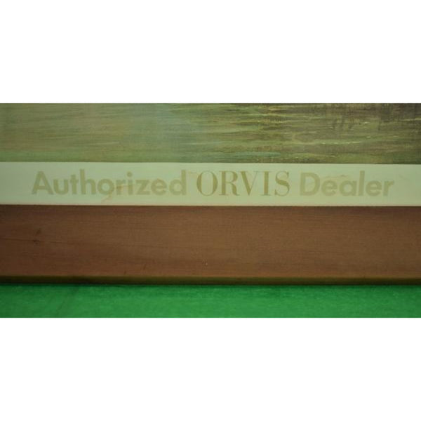 Authorized Orvis Dealer Leaping Trout Color-Plate by S.A Kilbourne 187