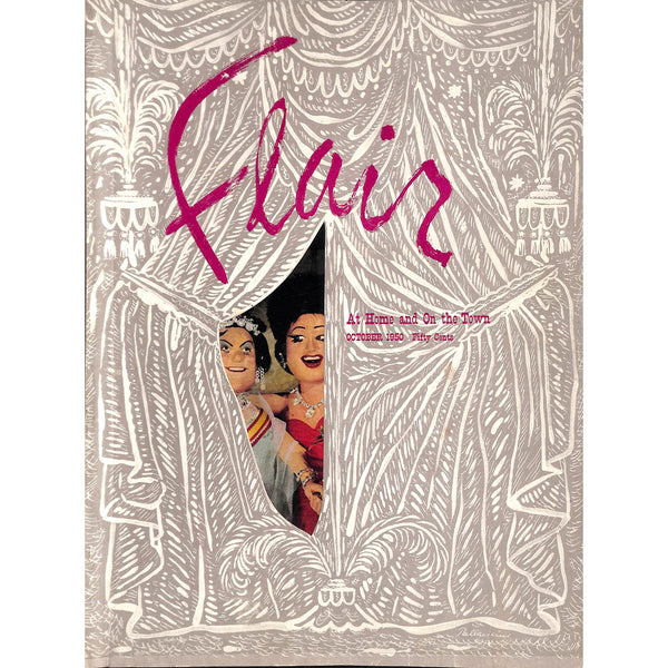 "Flair Magazine: At Home And On The Town" October 1950
