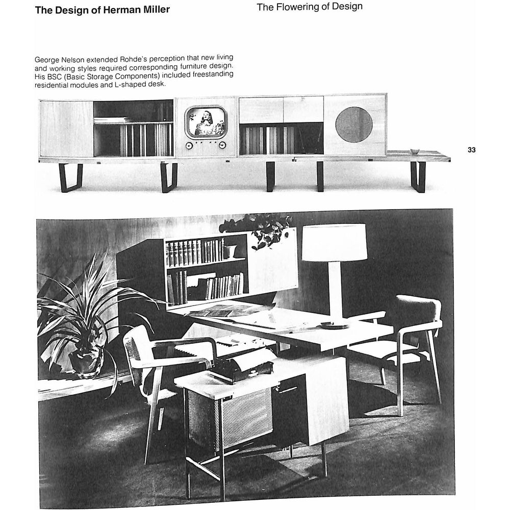 'The Design Of Herman Miller: Pioneered By Eames, Girard, Nelson" CAPL