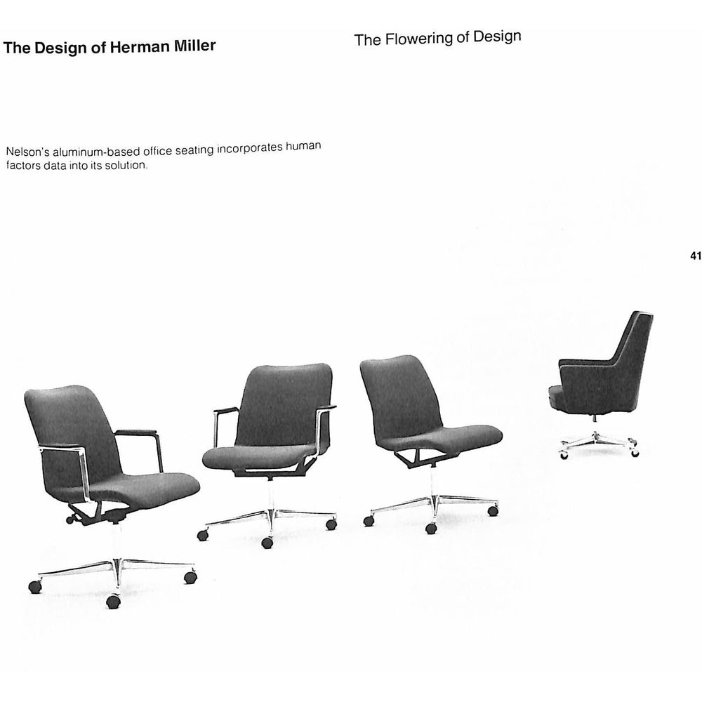 'The Design Of Herman Miller: Pioneered By Eames, Girard, Nelson" CAPL