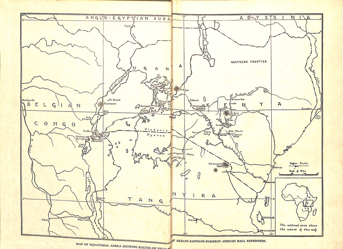 "Carl Akeley's Africa: The Account Of The Akeley Eastman-Pomeroy Afric