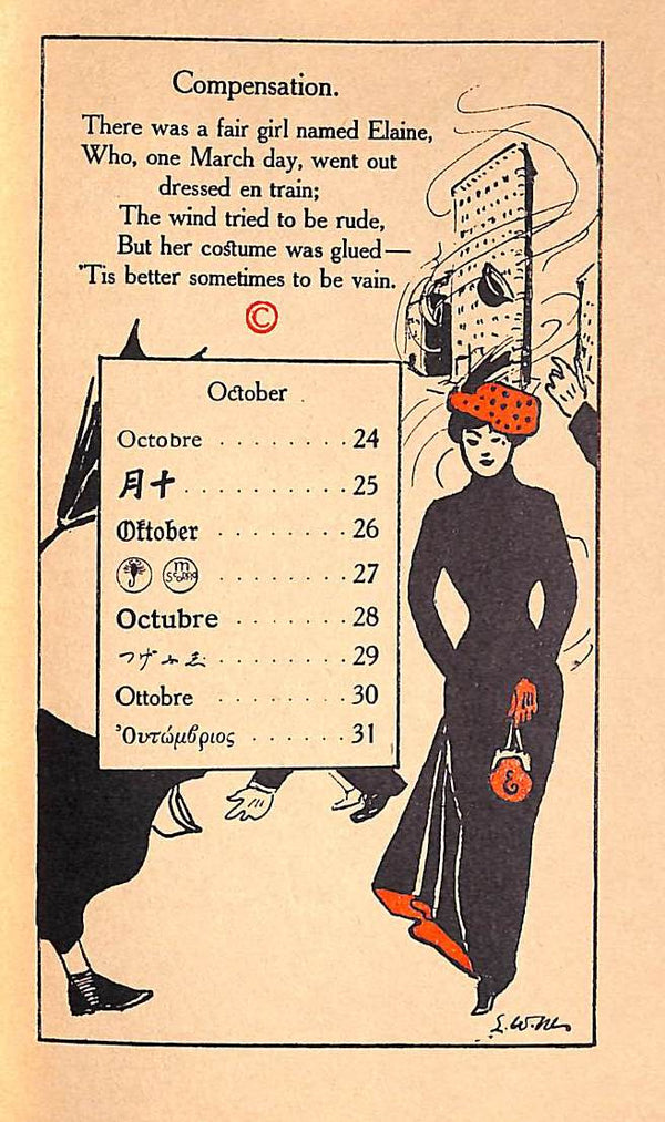 "The Limerick Up To Date Book" 1903 MUMFORD, Ethel Watts