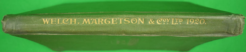 "Welch, Margetson & Co Ltd London c1920 Catalogue" (SOLD)