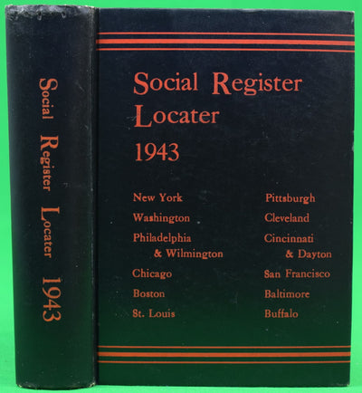 Social Register Locater 1943
