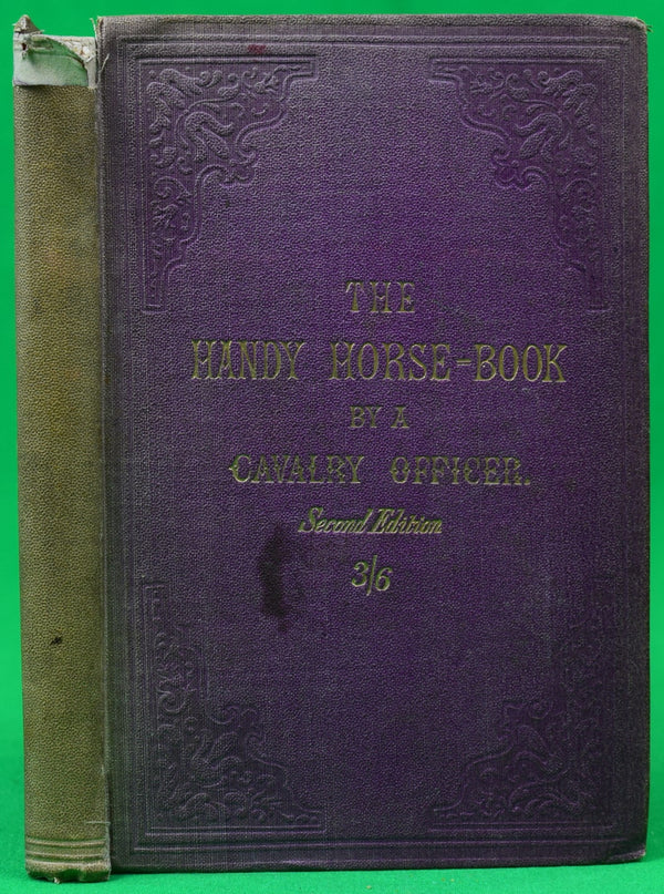 "The Handy Horse-Book" 1866 A Cavalry Officer