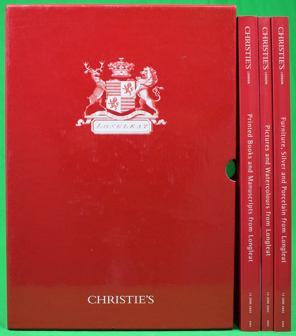 Longleat 3 Volume Boxed Set 2002 Christie's London