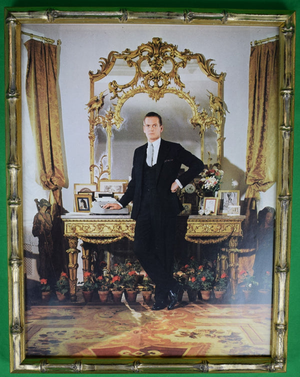 Slim Aarons x Philip Van Rensselaer c1974 Framed Color Plate