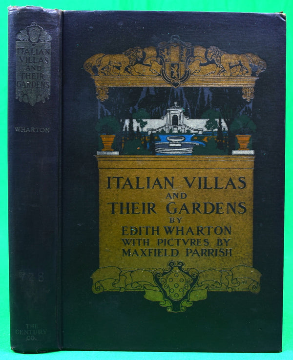 "Italian Villas And Their Gardens" 1920 WHARTON, Edith