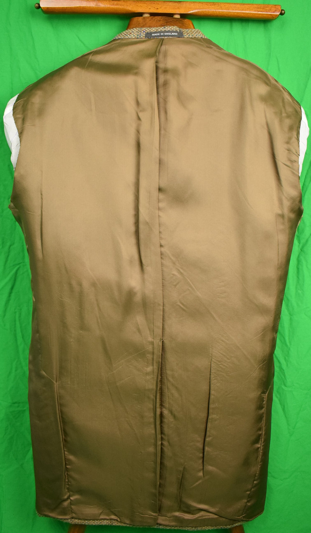 "H. Huntsman & Sons 11 Savile Row Barleycorn Donegal Tweed Windowpane